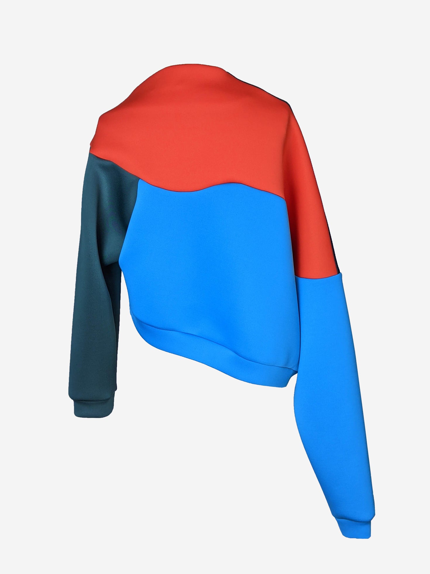 Cropped Tilt Block Sweater Alpine – NOT by Jenny Lai Cropped Tilt Block Sweater Alpine – NOT by Jenny Lai